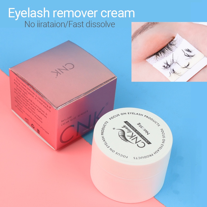Eyelash Remover Aloe Fragrance Cream Eyelash Extension Remover ...