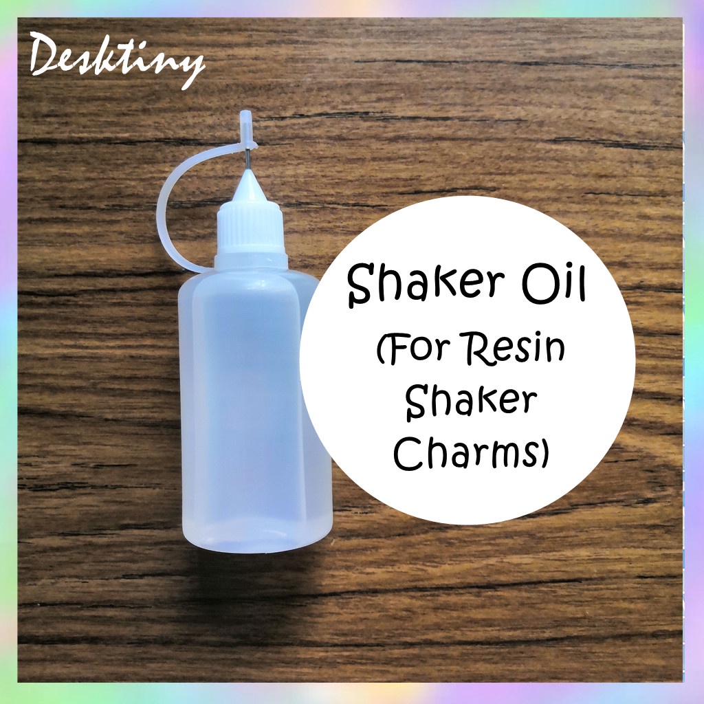 【Built-in Metal Tip for Easy Pouring】Resin Shaker Oil by Desktiny ...