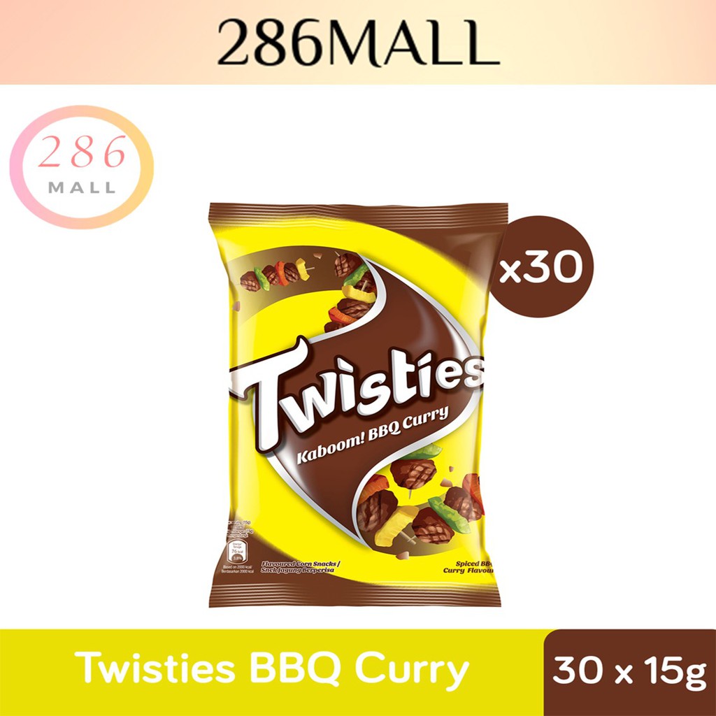 Twisties 30 Packs X 15G Flavored Cherry Tomato /Chicken Dance/Cheddar ...