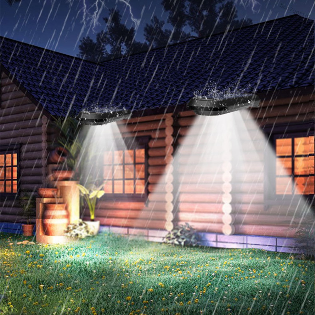 Lampu Tenaga Solar Pagar Luar Rumah 18LEDs Solar Powered Light Control ...