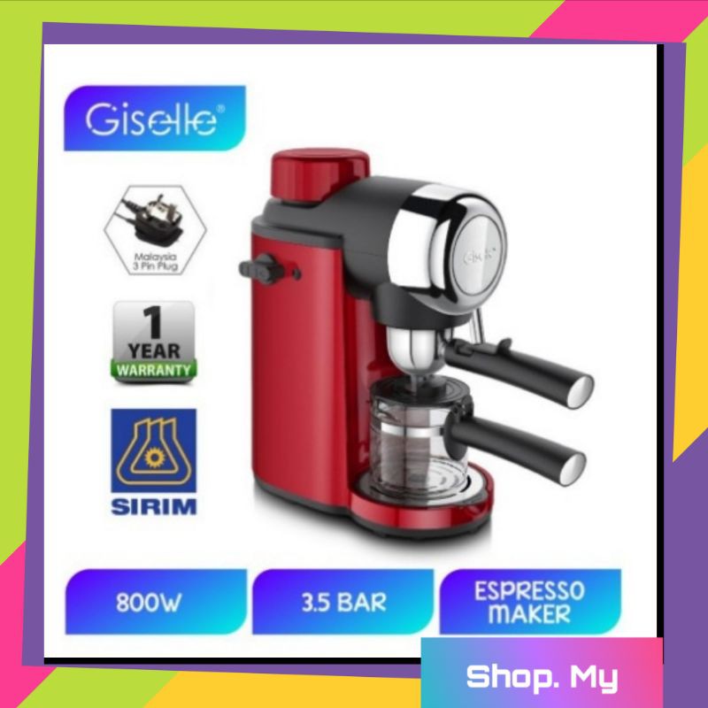 Giselle Espresso Coffee Milk Bubble Maker Machine | Shopee Malaysia