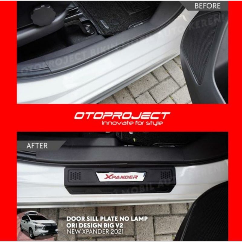 Door SILL SIDE PLATE XPANDER 2021 N/LAMP ORI DESIGH BIG V2 | Shopee ...