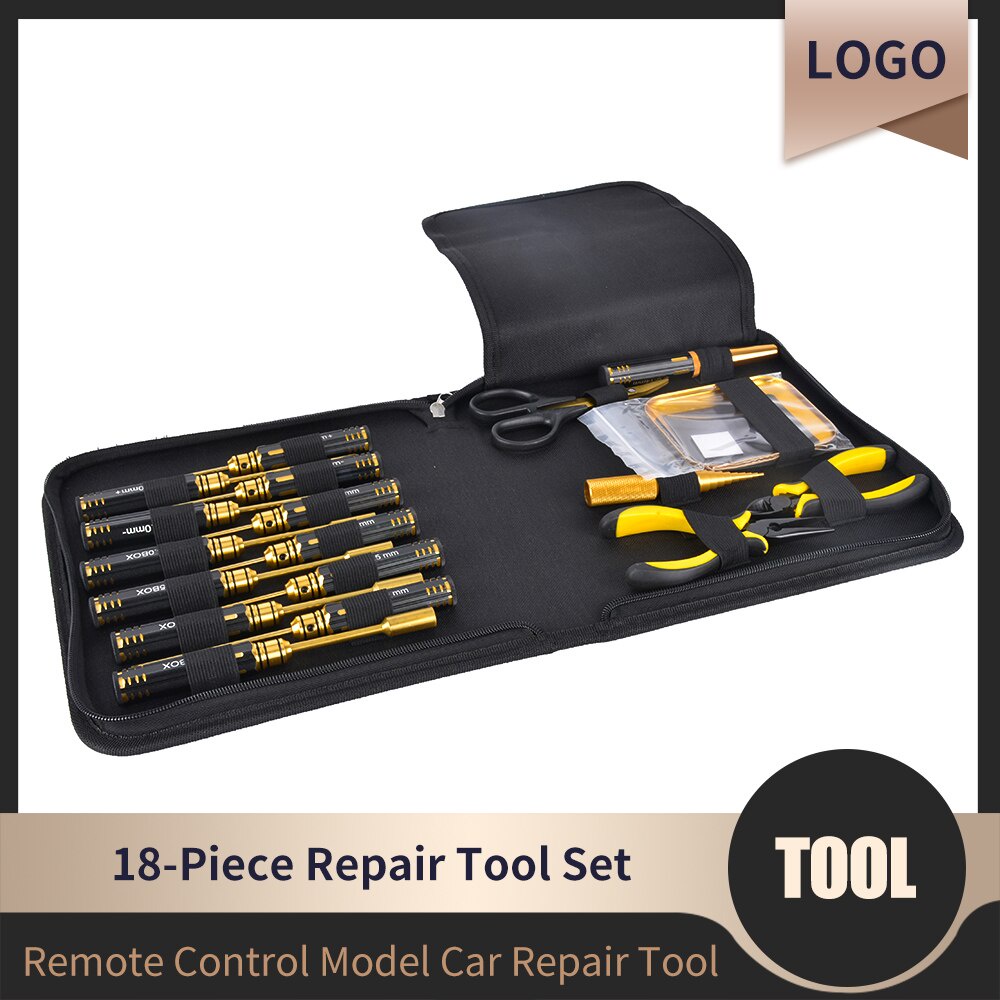 RC Tools Kits Box Set Screwdriver Pliers Hex Repair for RC Helicopters ...