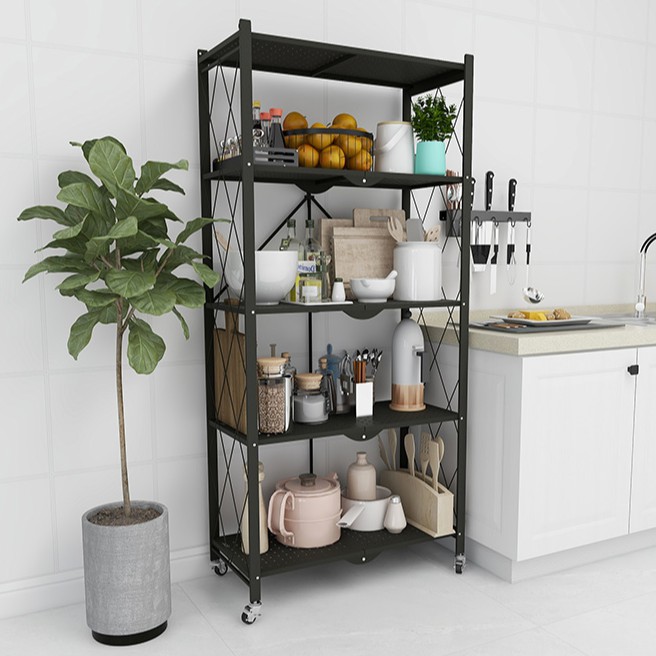 Multi Purpose Foldable Rack Storege Rack 5 Tier Ready Stock CCP1209 ...