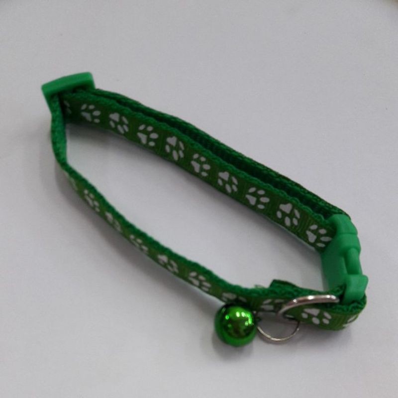 Pet paw collar colourful cat collar rantai untuk kucing logo tapak kaki ...