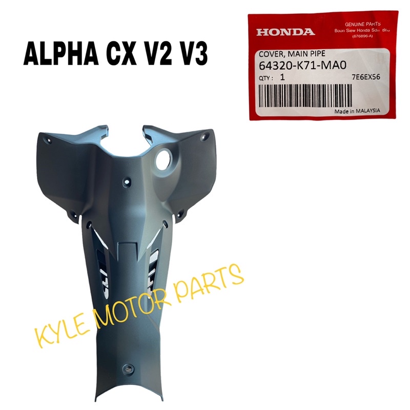 ALPHA WAVE110-CX V2 V3 CENTER MAIN SWITCH COVER ORIGINAL HONDA 100% ...