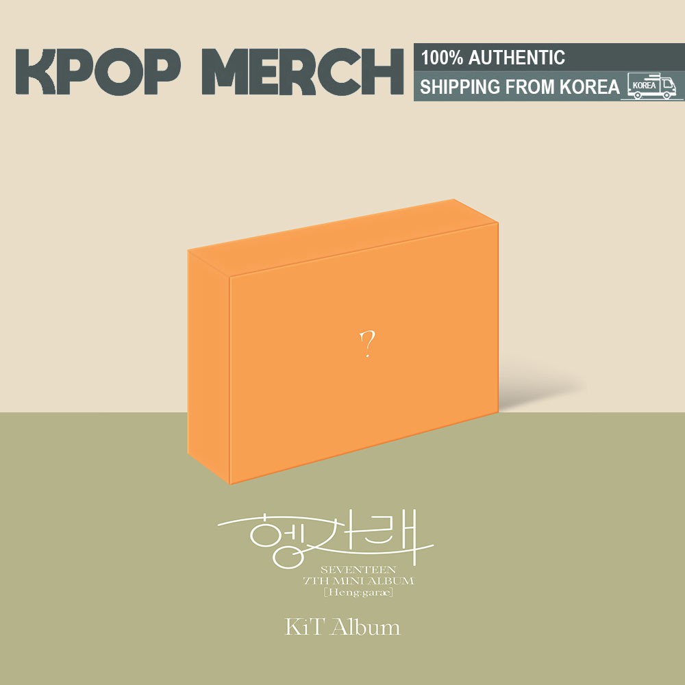 Seventeen 7th Mini Album [Heng:garae] Kit version | Shopee Malaysia