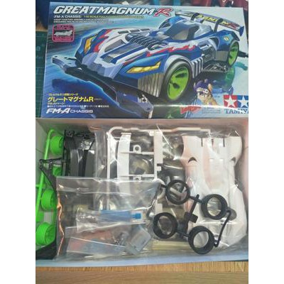 ORIGINAL TAMIYA 4WD MODEL KIT GREAT MAGNUM R SPECIAL EDITION MAGNUM ...