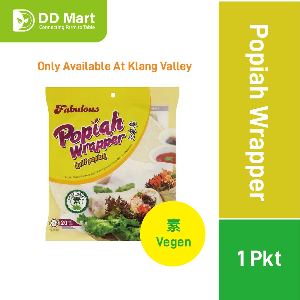 Fabulous Popiah Wrapper Popiah Pastry Vegetarian Kulit Popiah 薄饼皮 素 20 ...
