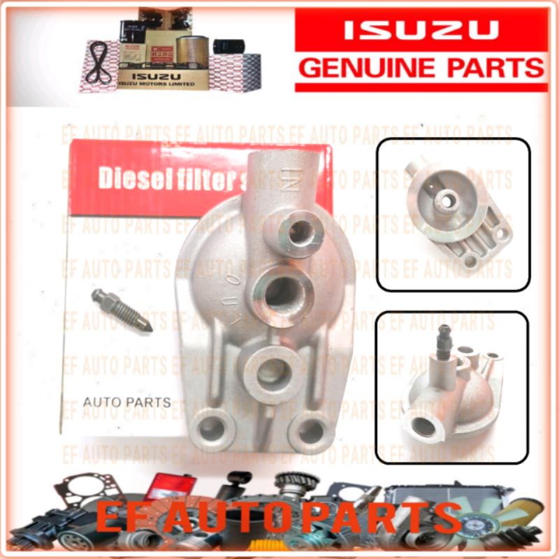 ISUZU NPR66 HICOM 4.3 2.8 DIESEL FUEL FILTER HEAD CAP 4HF1 4JB1 1 3 TON ...