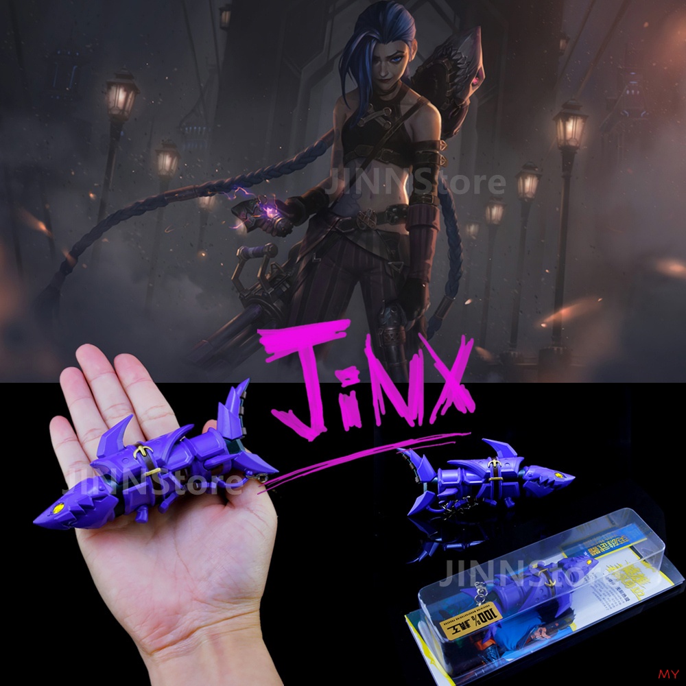 JINN TV Series Arcane: League of Legends Keychain for Bags 2021 Men ...