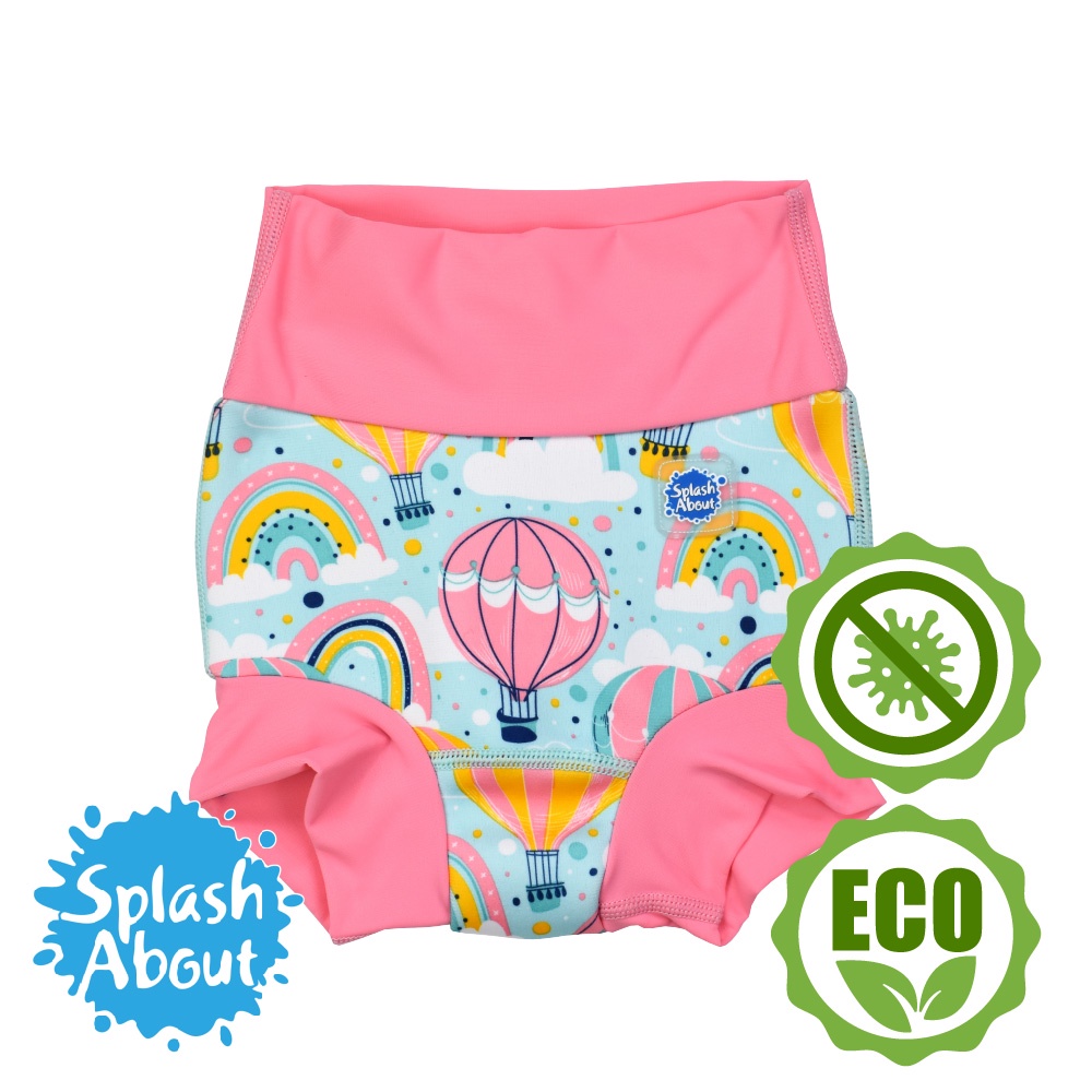 Happy Nappy Duotm Silver Ion 3D Double Layer Swimming Diaper Pants ...
