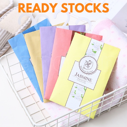 Aromatherapy Hanging Fragrance Bag Wardrobe Freshener Closet Scented ...