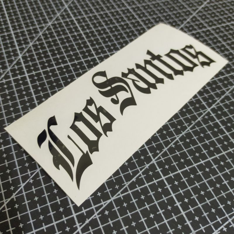 GRAND THEFT AUTO GTA LOS SANTOS CUTTING STICKER | Shopee Malaysia