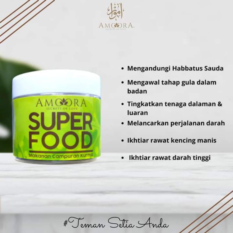 🔥Hot Item🔥{𝐑𝐞𝐚𝐝𝐲 𝐒𝐭𝐨𝐜𝐤} AMOORA SUPERFOOD Premium Original/Bidadari ...