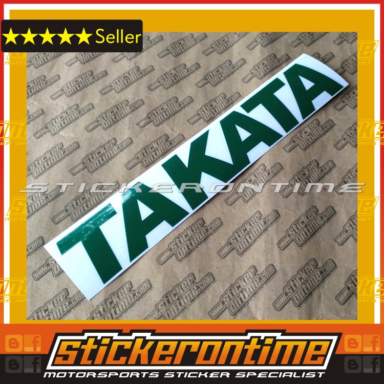 Car Sticker TAKATA Racing Race Seat | Shopee Malaysia