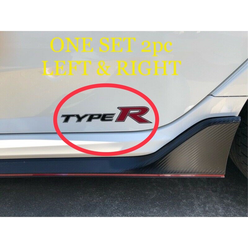 HONDA CIVIC FD2 FK8 TYPE R STICKER ORIGINAL 08F30-SNW-000 | Shopee Malaysia