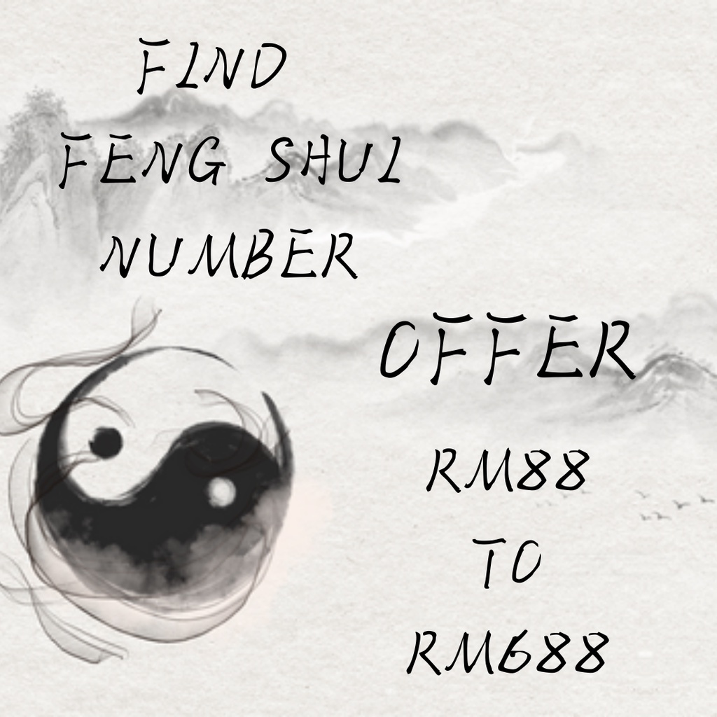 Find FengShui Number 🎉 1349 / 2678 Number 🎉 [Ready Stock] | Shopee Malaysia