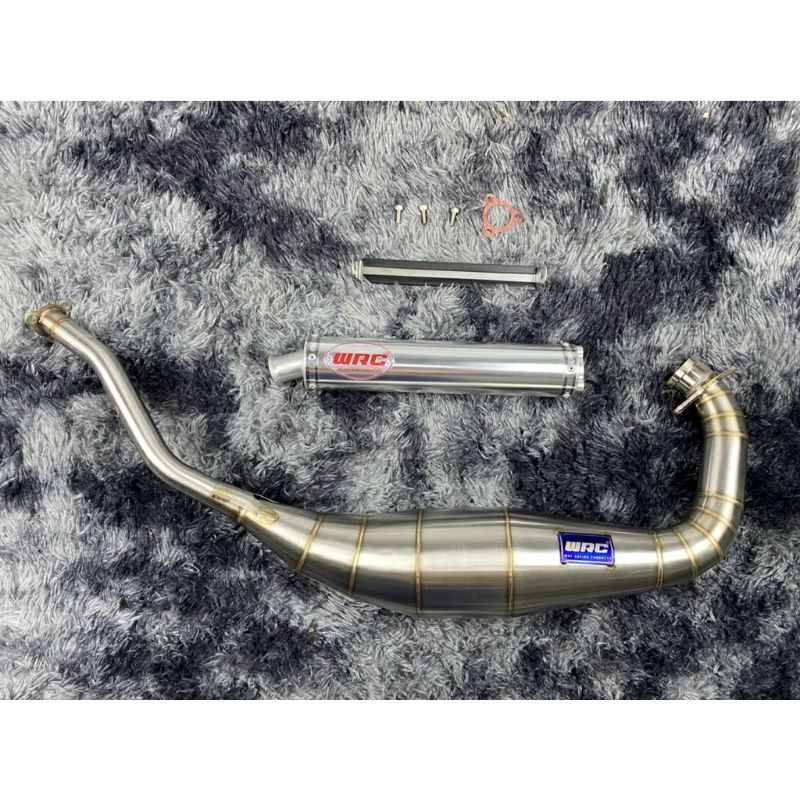 Exhaust Ekzos+Muffler Thailand🇹🇭💯% WRC Original💯% Honda NSR 150R NSR 150RR NSR 150SP PROARM ...