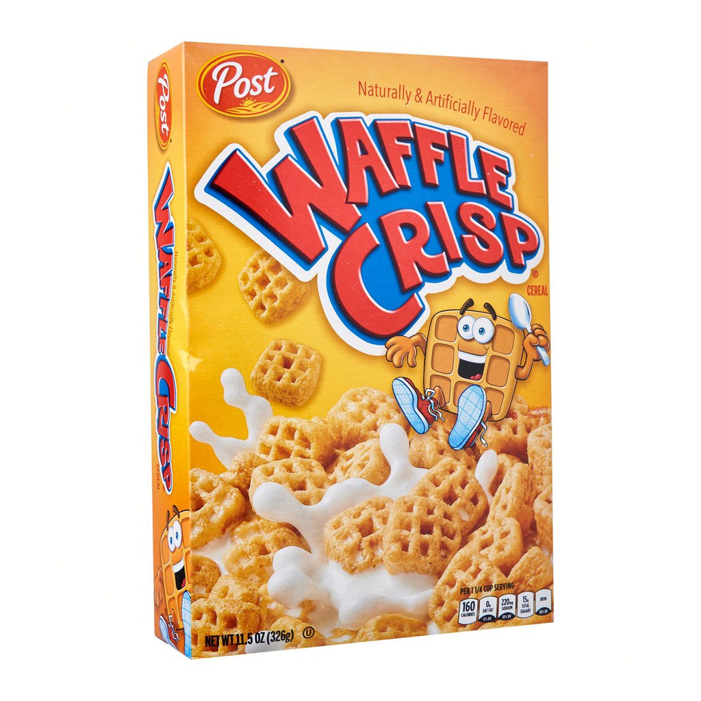 POST Waffles Crisps Breakfast Cereal 326g | Shopee Malaysia