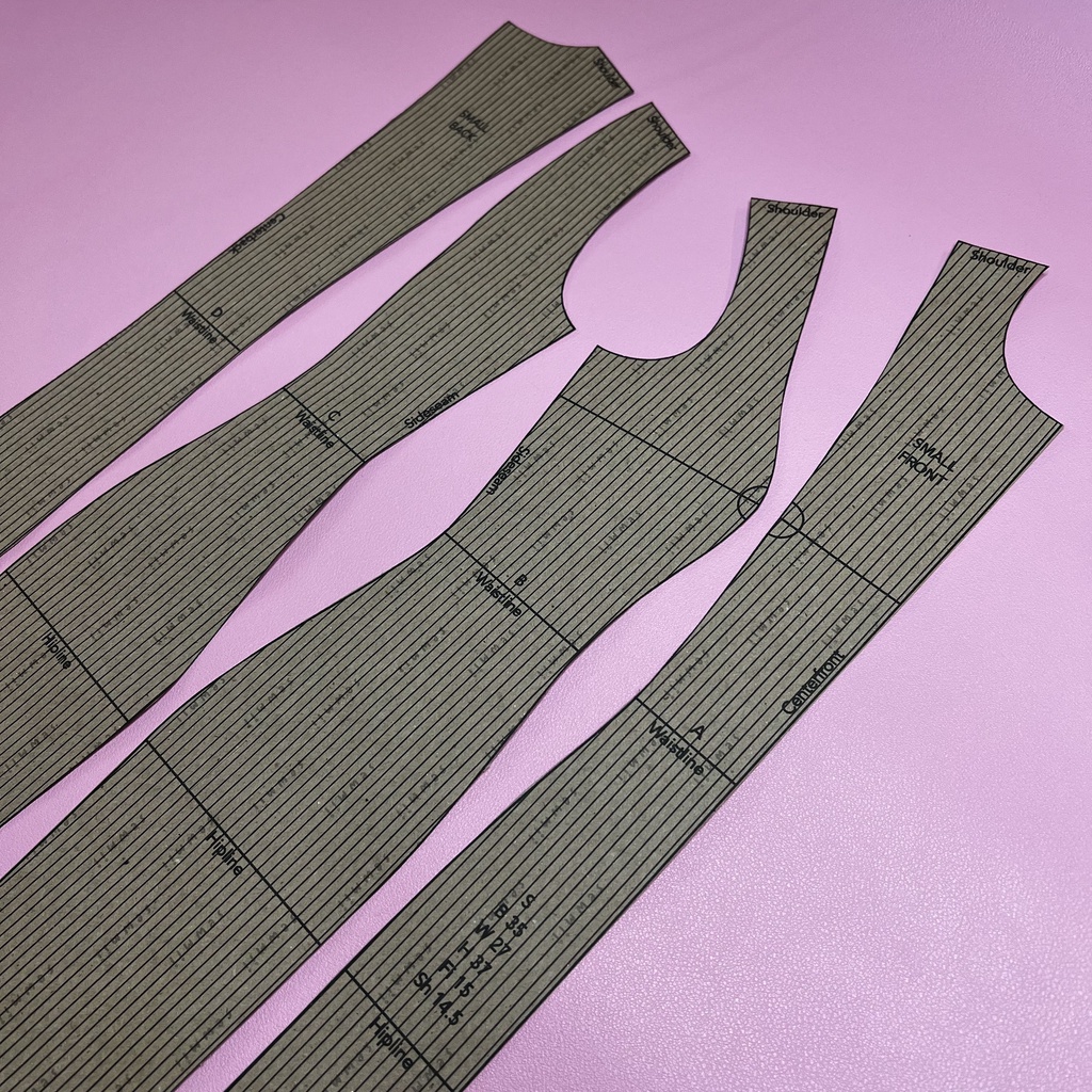 Sewing Pattern - Basic Blocks Advanced Series ( Torso+, Full Body+ ...