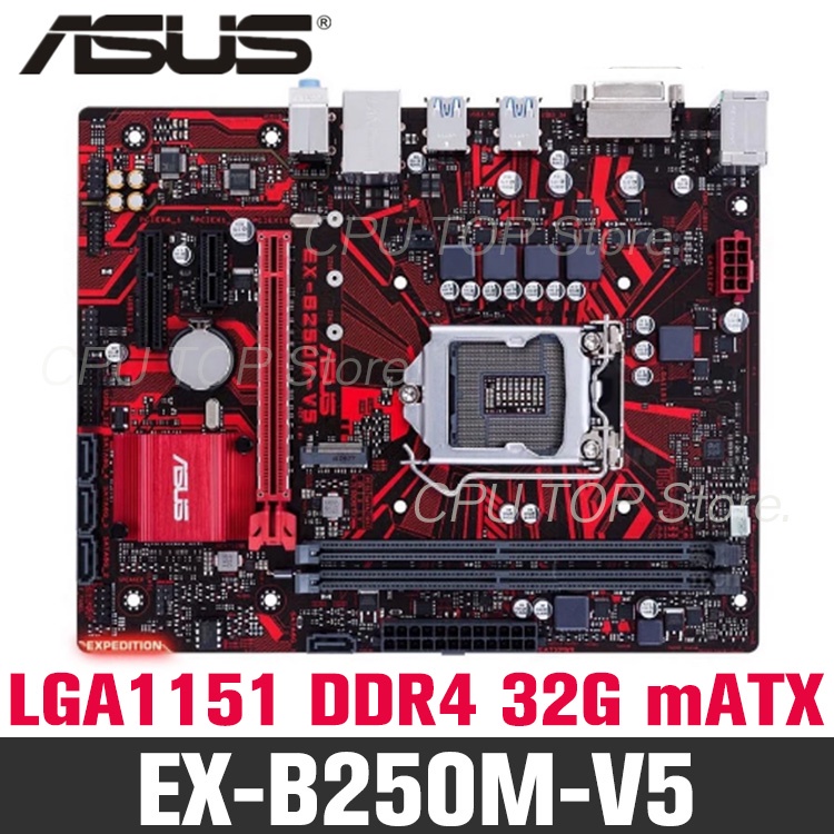 ⚡️ASUS EX-B150M-V3 / EX-B250M-V3 / EX-B250M-V5 / EX-B250M-V / EX-B360M-V3 Motherboard B250 B150 ...