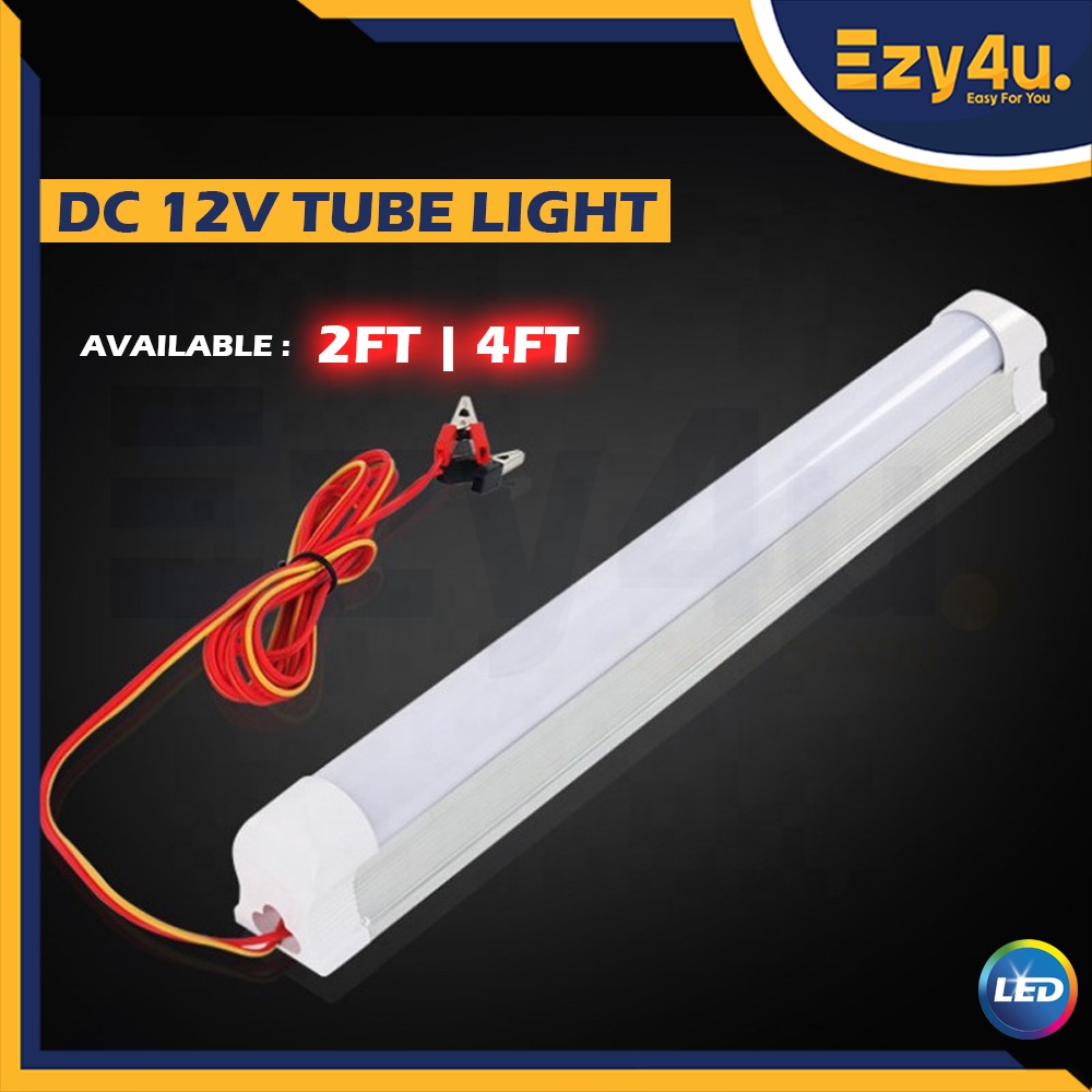 T5 LED DC12V Tube Light Lamp pasar malam lampu mentol lampu 2ft 60cm ...