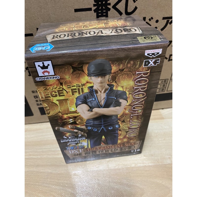 One Piece DFX The Grandline Men vol.3 Zoro (Gold Toei) | Shopee Malaysia