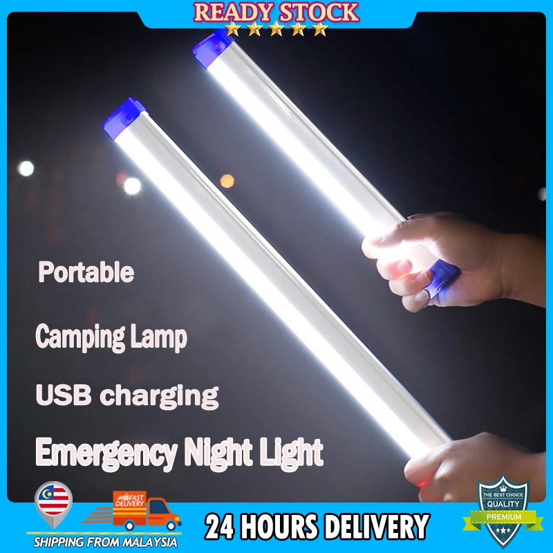 30W 60W 80W LED Light Emergency Night Light USB Rechargeable Emergency ...