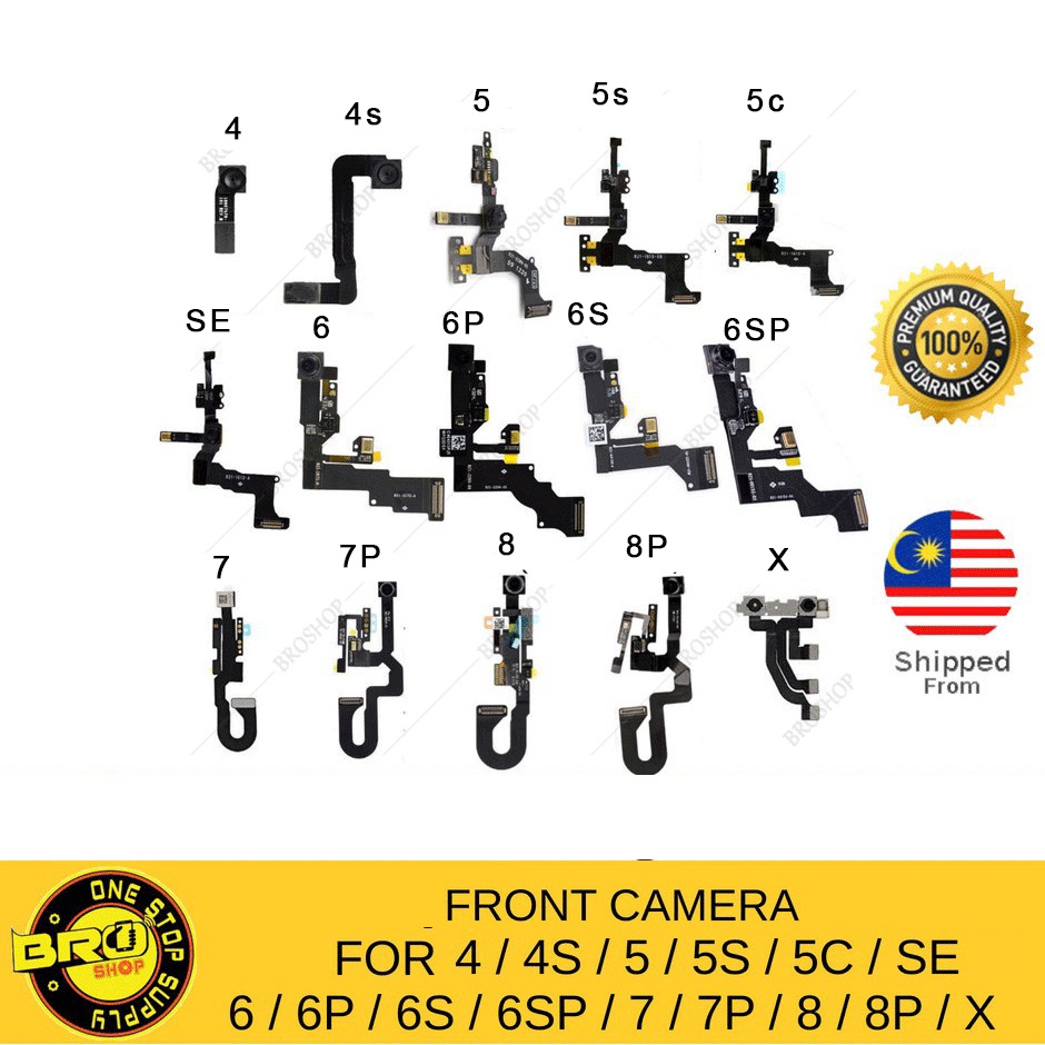 BROSHOP BS Compatible Front Selfie Camera Kamera Depan Lens For 8 ...