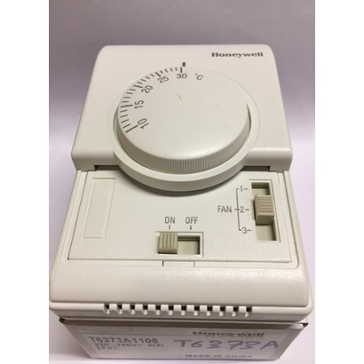 (Original) Honeywell Room Thermostat T6373 T6373A1108 Air Cond Fan Coil ...