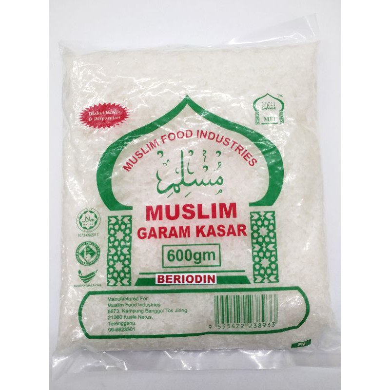 🔥GARAM KASAR🔥MUSLIM GARAM KASAR 600GM | Shopee Malaysia