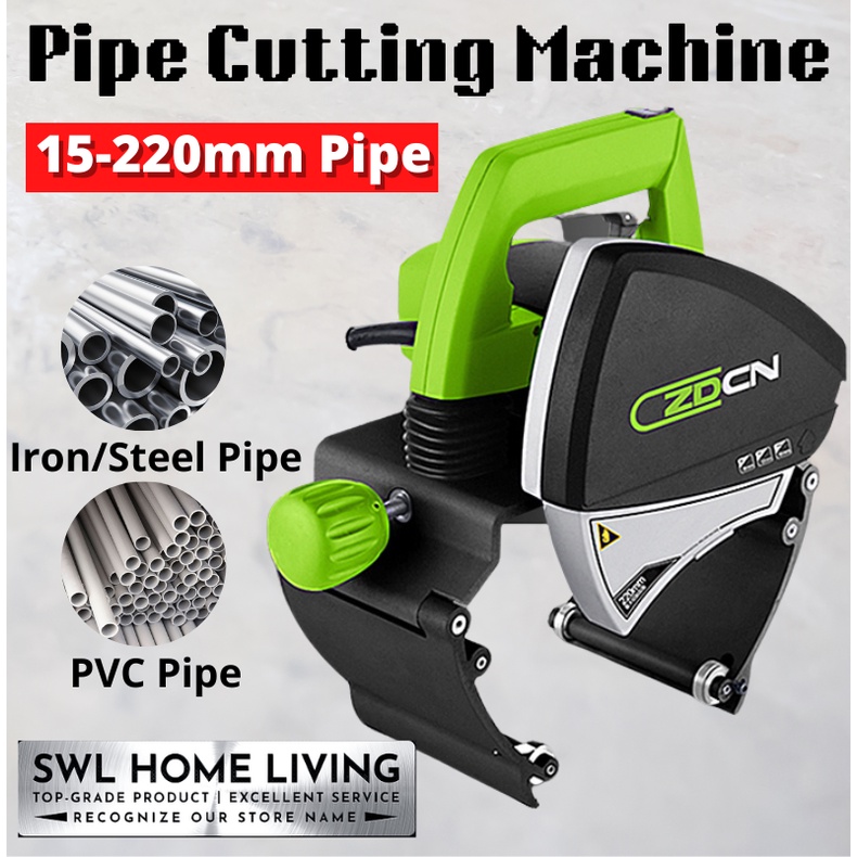 Industrial Pipe Cutting Machine Electric Metal Steel PVC Pipe Cutter ...