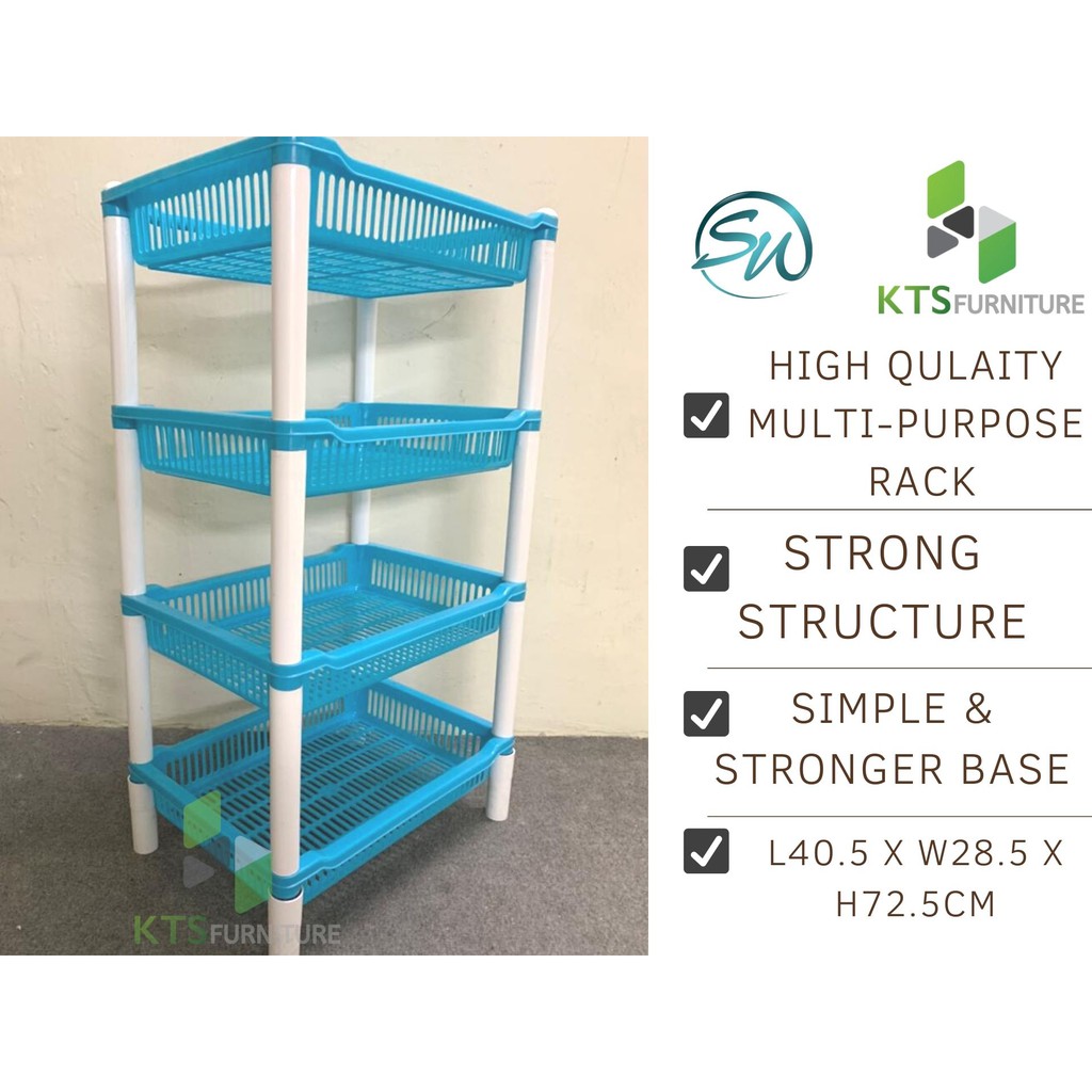 High Quality Rectangle Rack/Rectangle Rack 4 Tier/Rack/ Rak/ Shelves ...