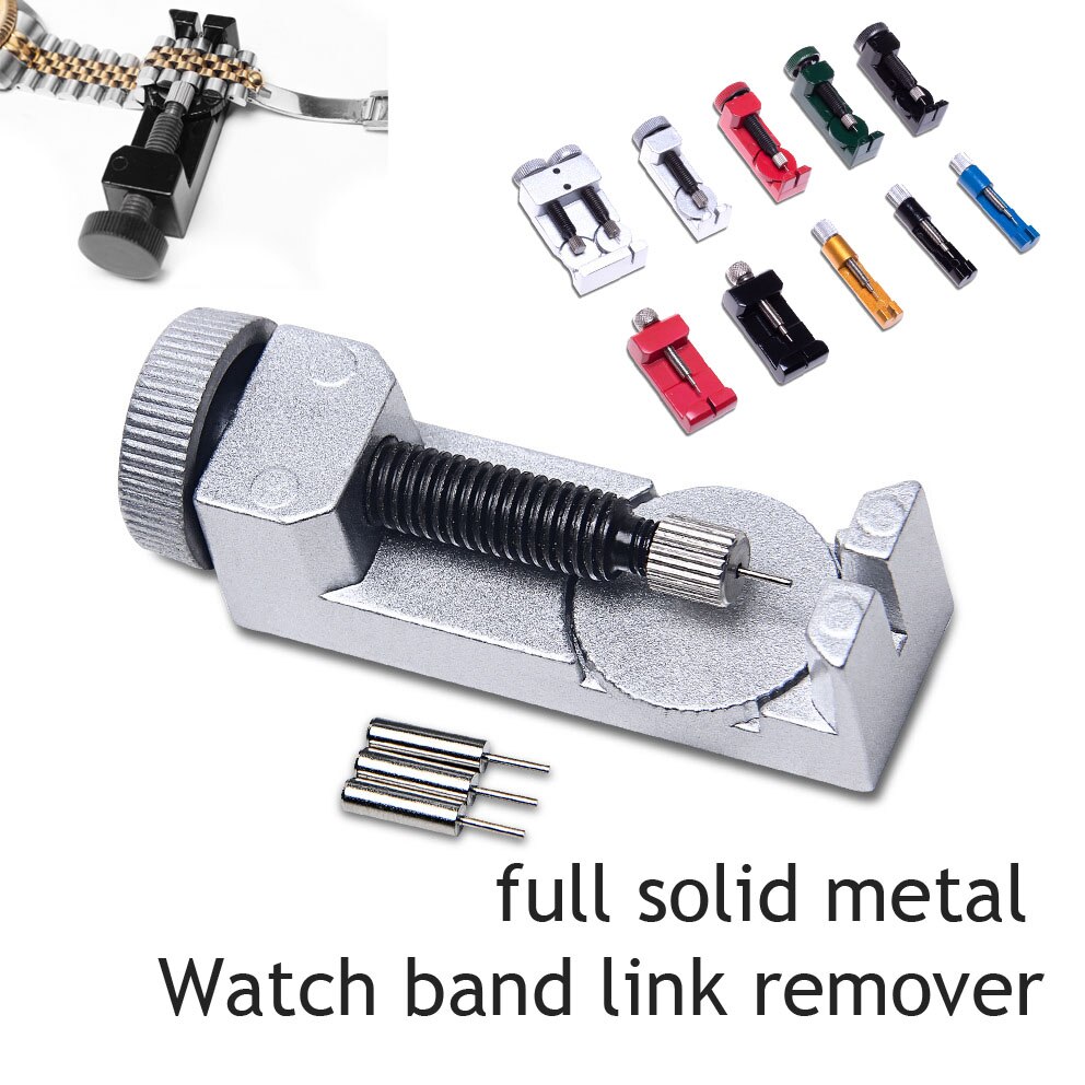 Watch Band Link Pin Remover Repair Tool Kit for Watchmakers Solid Metal ...