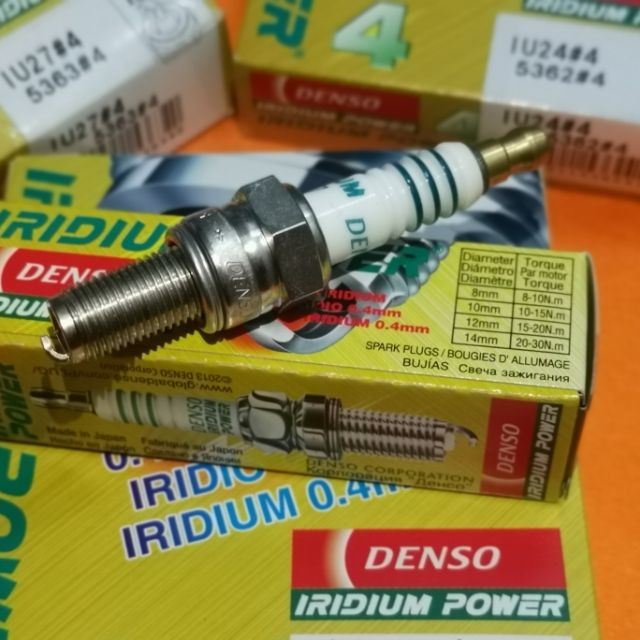 🔥POS TODAY🔥 DENSO IRIDIUM Spark Plug IU27 IU24 | Shopee Malaysia