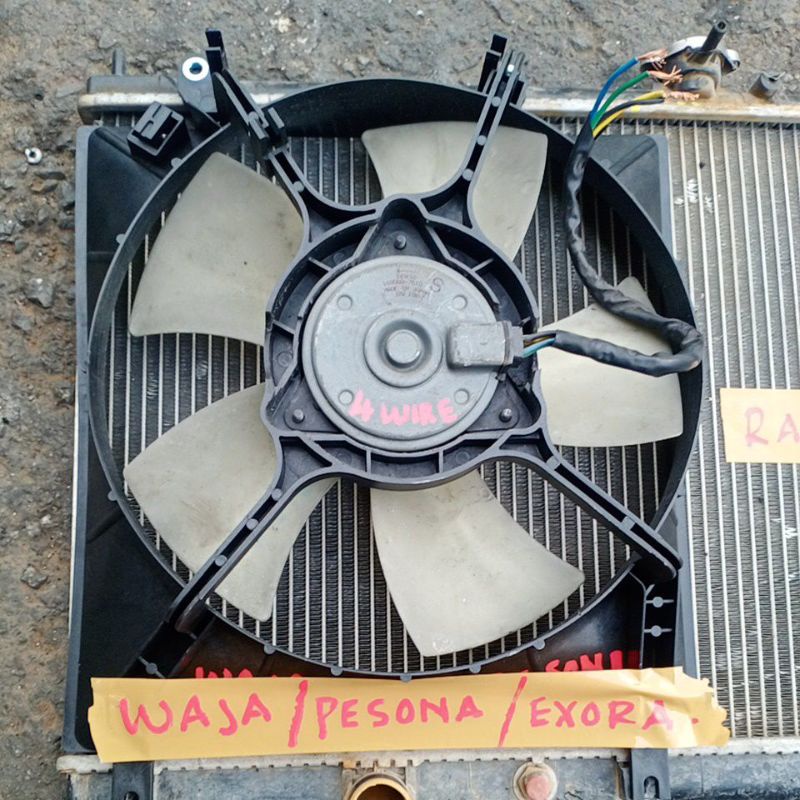 MODEL DENSO) Proton Persona Exora Waja Radiator Fan Guard And Set Motor ...