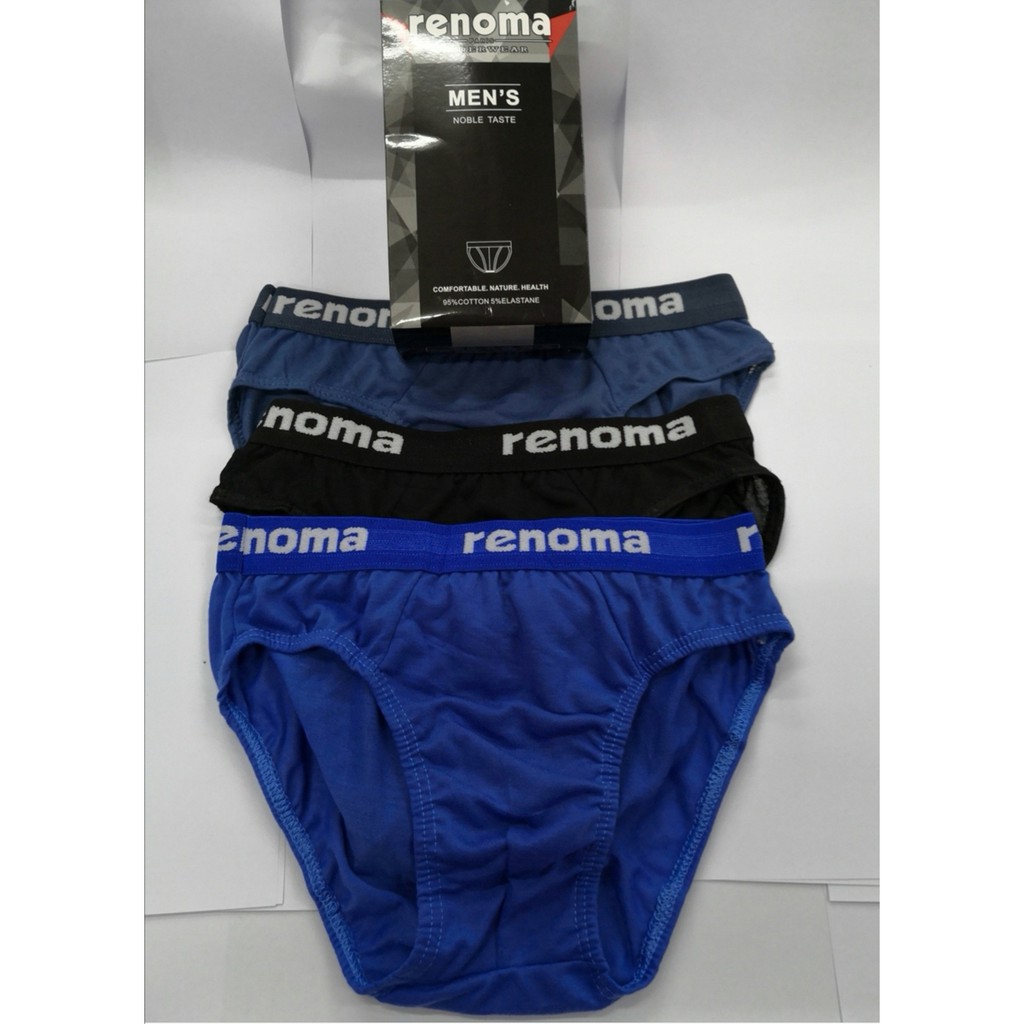 👍 seluar spender lelaki 3pcs in 1box (renoma black) new item ...