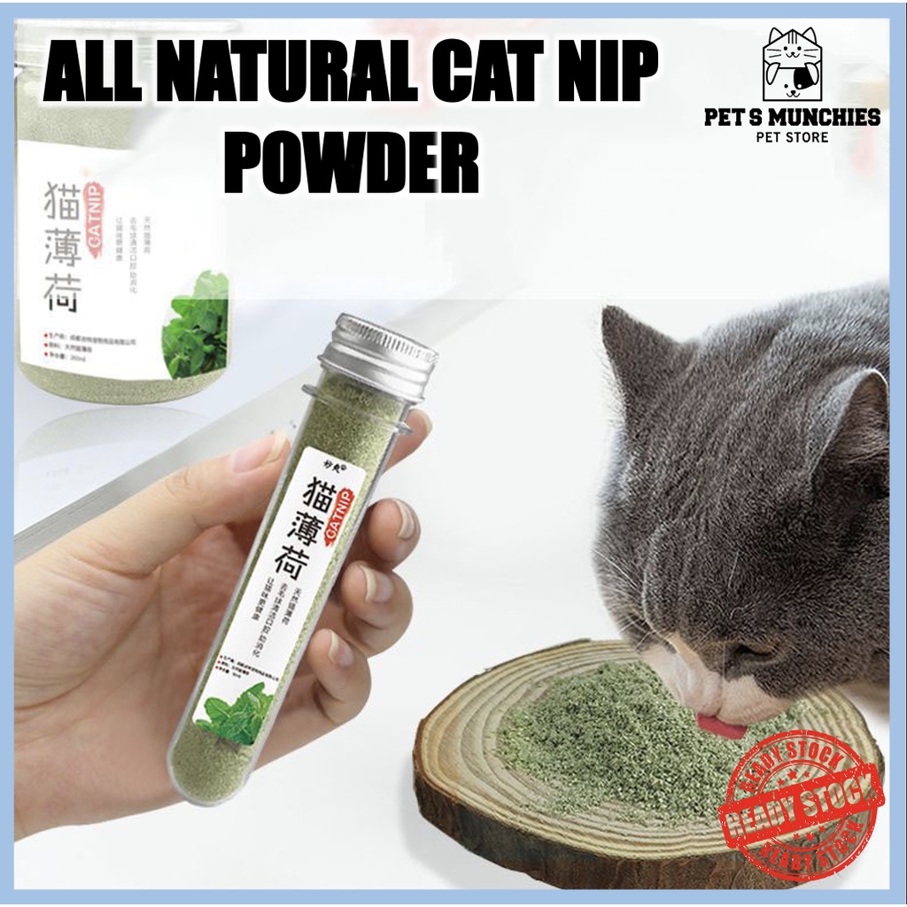 Cat Nip Powder Cat Mint Kucing Serbuk Rumput Kucing Mint Kucing Cat ...