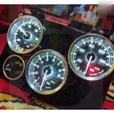 METER DEFI Advance A1 60mm Defi Meter 7 Colors Water Temp Gauge Oil ...