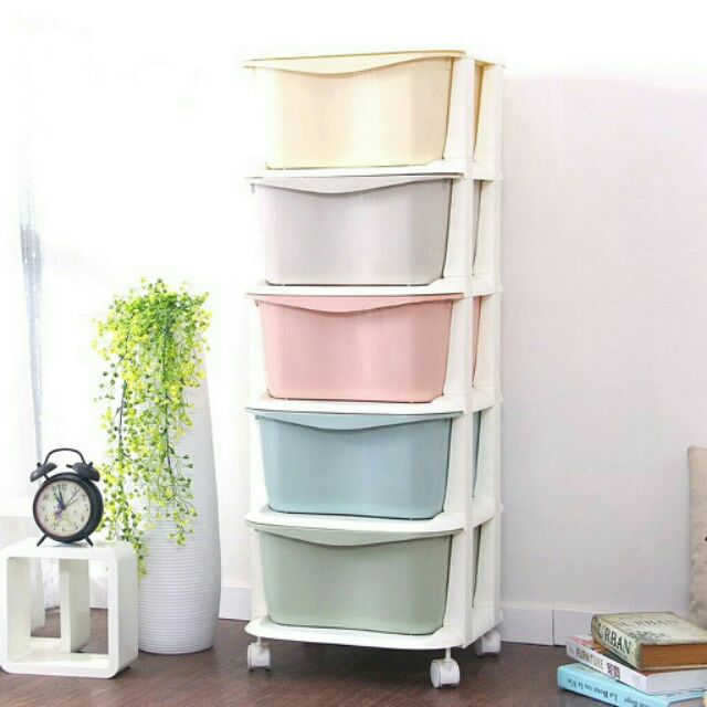 (Ready stock) 5 Layer Storage Drawer Cabinet | Shopee Malaysia