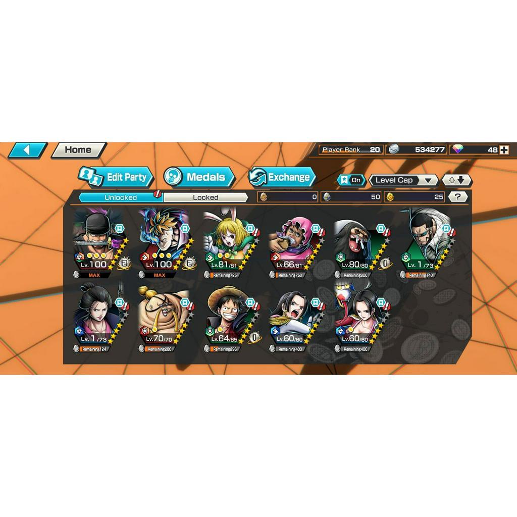 ONE PIECE BOUNTY RUSH : EXTREME ZORO ONIGASHIMA MAX + MARCO MAX ...