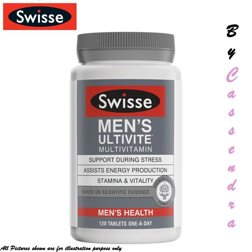 [100% from AUS] SWISSE Men's Ultivite Multivitamin (120 tablets) | Shopee Malaysia