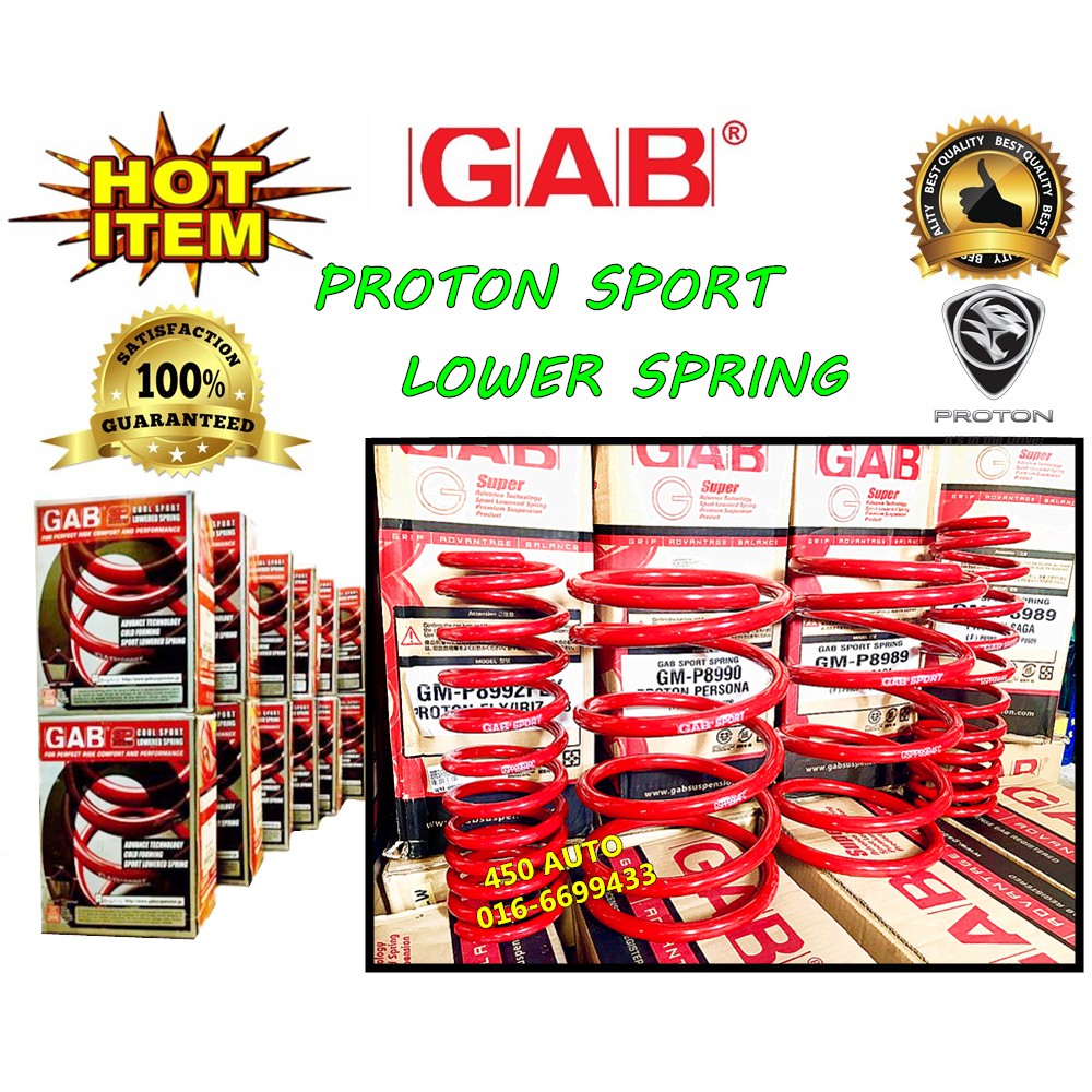 ORIGINAL GAB SPORT SPRING WIRA WAJA GEN2 PERSONA SAGA ISWARA INSPIRA ...
