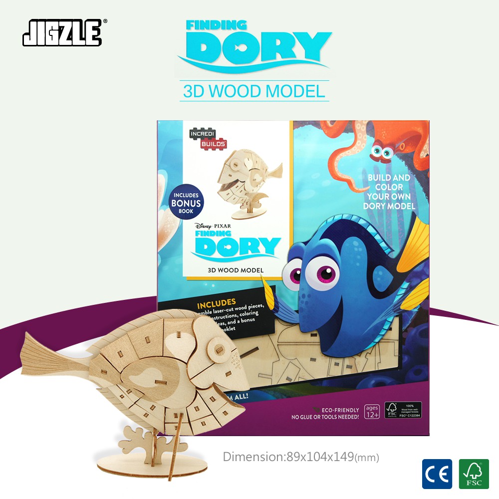 JC Creative JIGZLE Finding Nemo-Dolly Movie Co-Branded Series Three ...