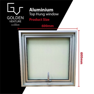 GV Aluminium Window Top Hung Casement Natural Anodised & Powder Coated ...