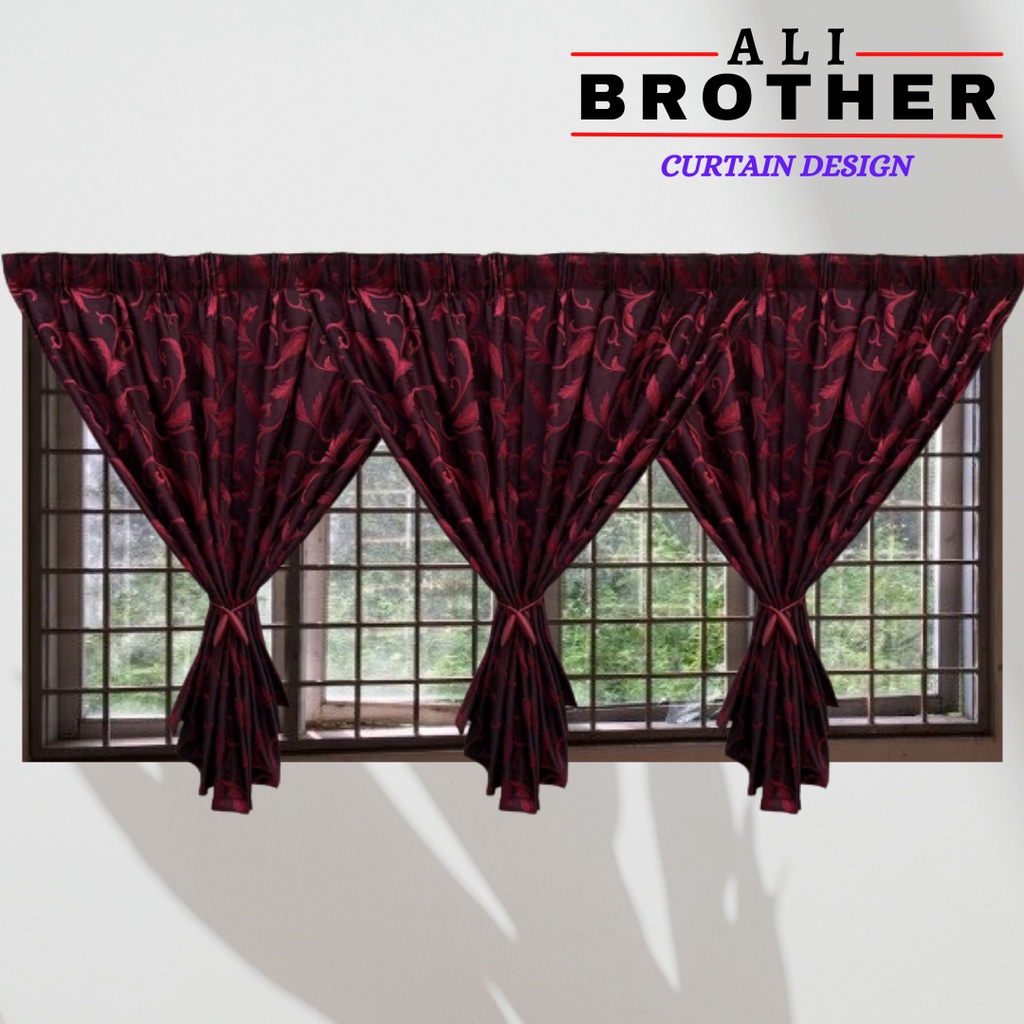 P16 Ready Made Curtain!! (Langsir Rumah Kampung) Siap Jahit Langsir ...