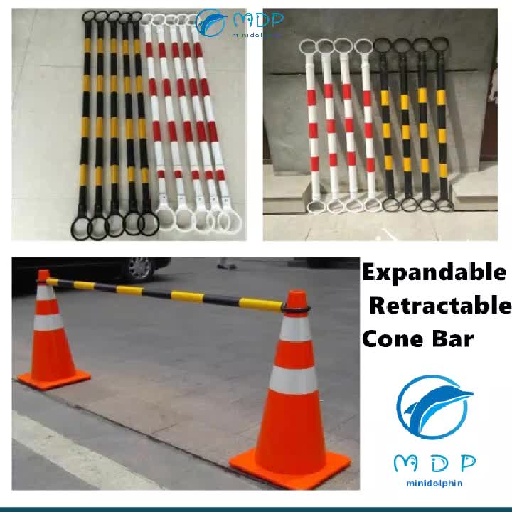 【COD】Expandable Retractable Cone Bar Traffic Safety Cone Bar Barrier 2 ...