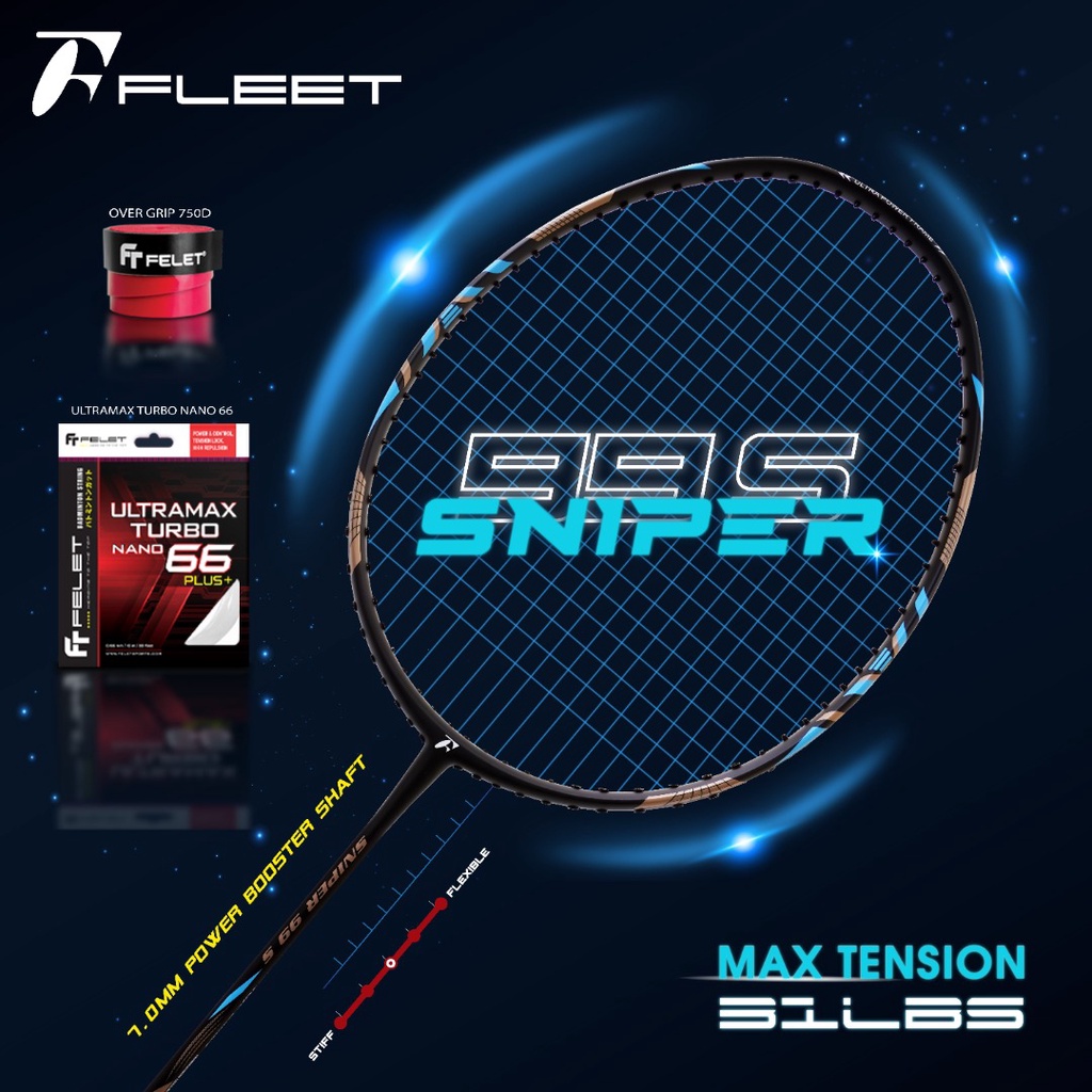 Fleet Speed Racket Badminton Racket Raket Badminton Original Racquet ...
