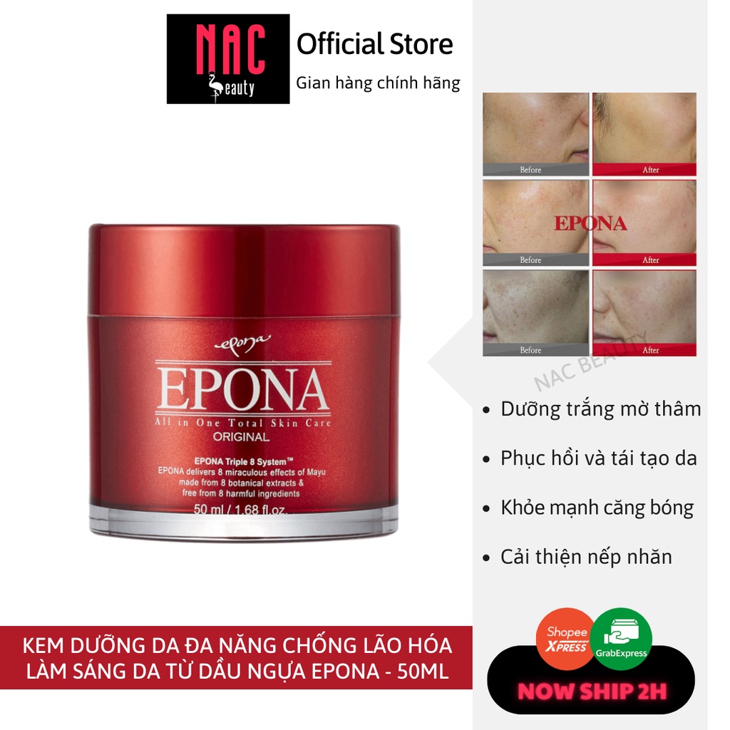 Epona All In One Total Skin Care Intensive Horse Oil Cream 50ml ...